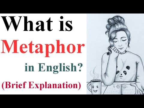 What is Metaphor in English Literature? || Figure of Speech || Literary Device || with example
