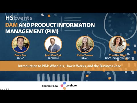 ”Introduction to PIM” What it is, how it works, and the business case”
