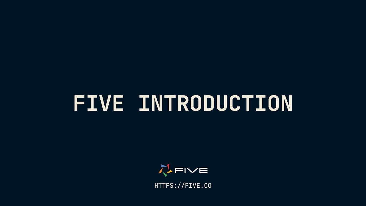 Five Introduction | Low-Code For Real Developers | Five.Co