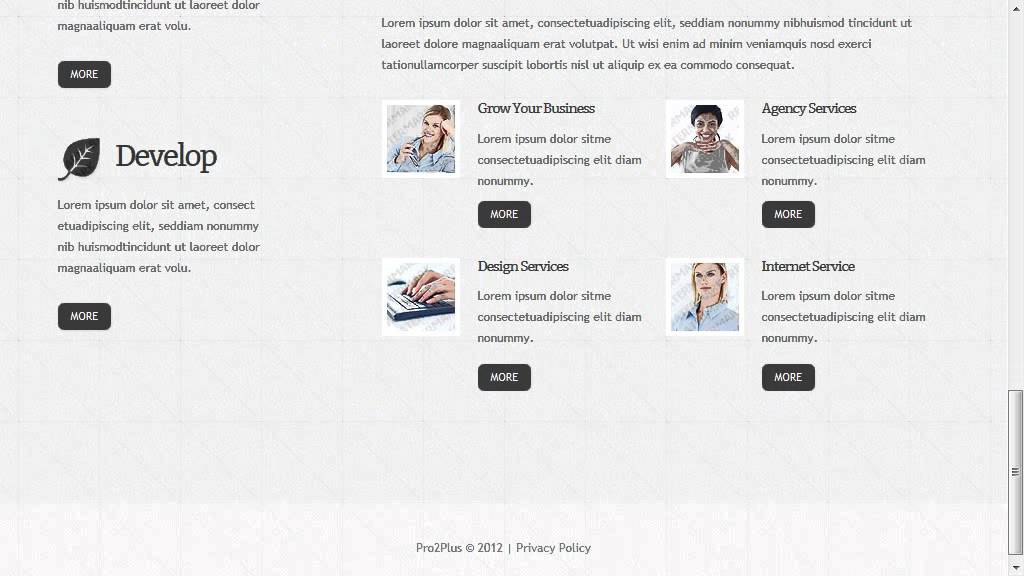Business ProPlus Website Template