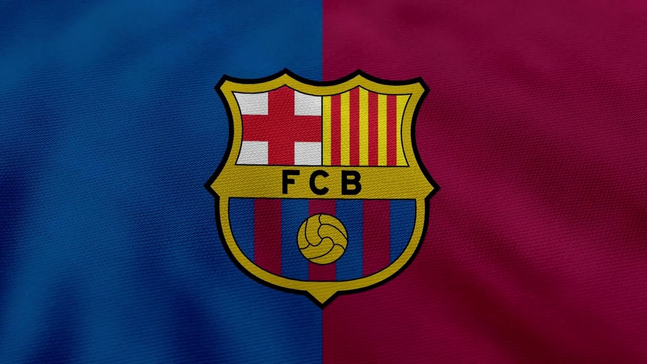The Barça FC Barcelona Flag Waving