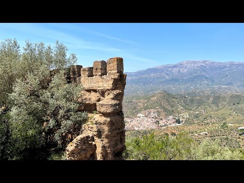 The history of Castillo de Bentomiz above Arenas