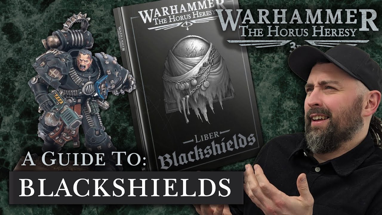 Black Shields is an AMAZING new way to play Marines in Horus Heresy 3.0