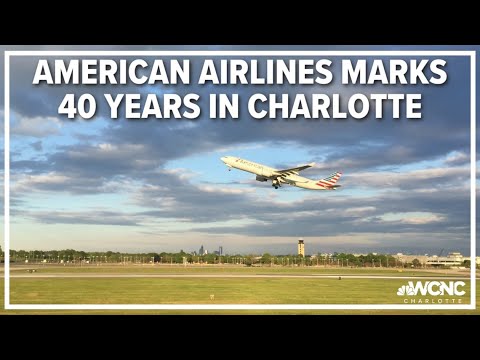 American Airlines marks 40 years in Charlotte