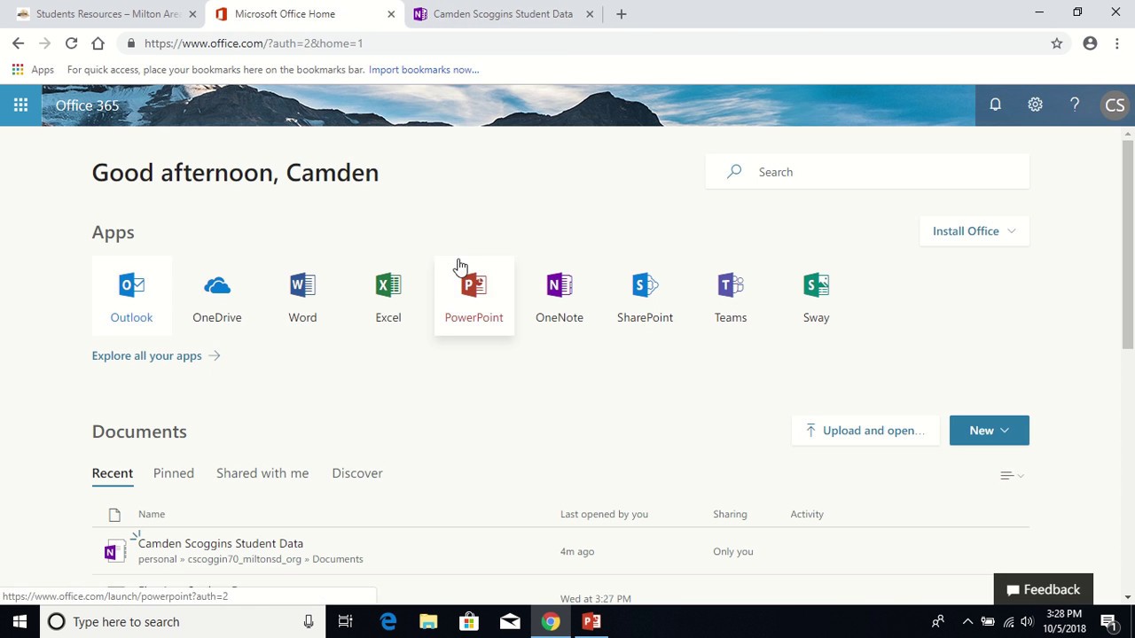Create the Student Data PDF