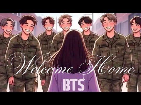 "Welcome home BTS"..Tribute song by army for BTS...Happy 12th Year Anniversary...💜BTS Festa 2025..💜🦋