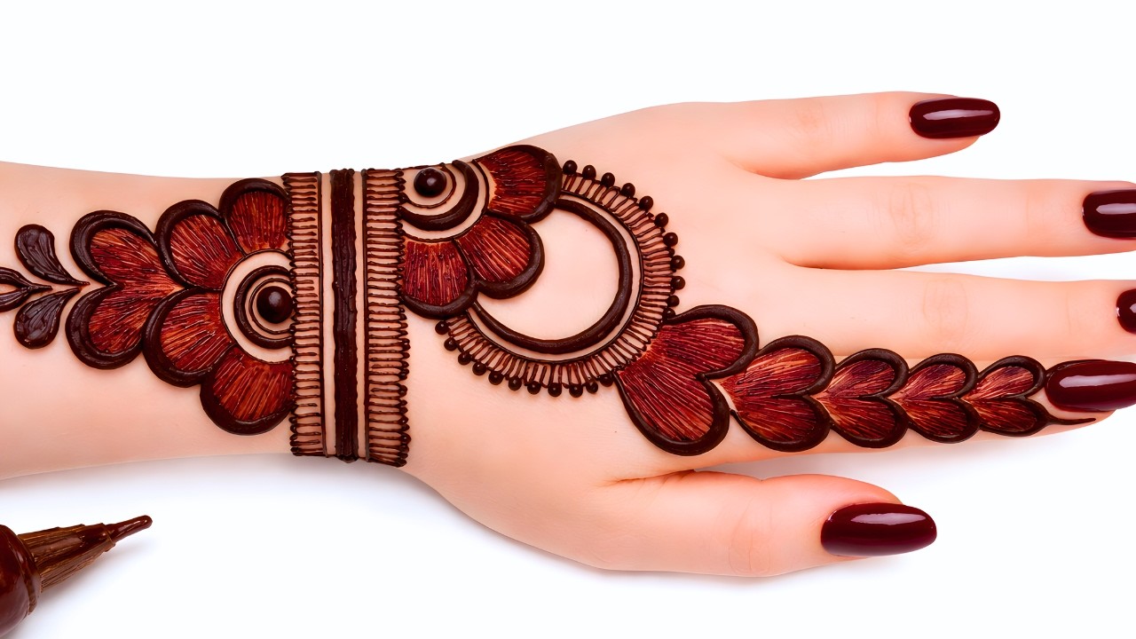 full hand simple mehndi design new 2026 |mehandi ka design | mehndi design | मेहंदी डिजाइन| #mehandi