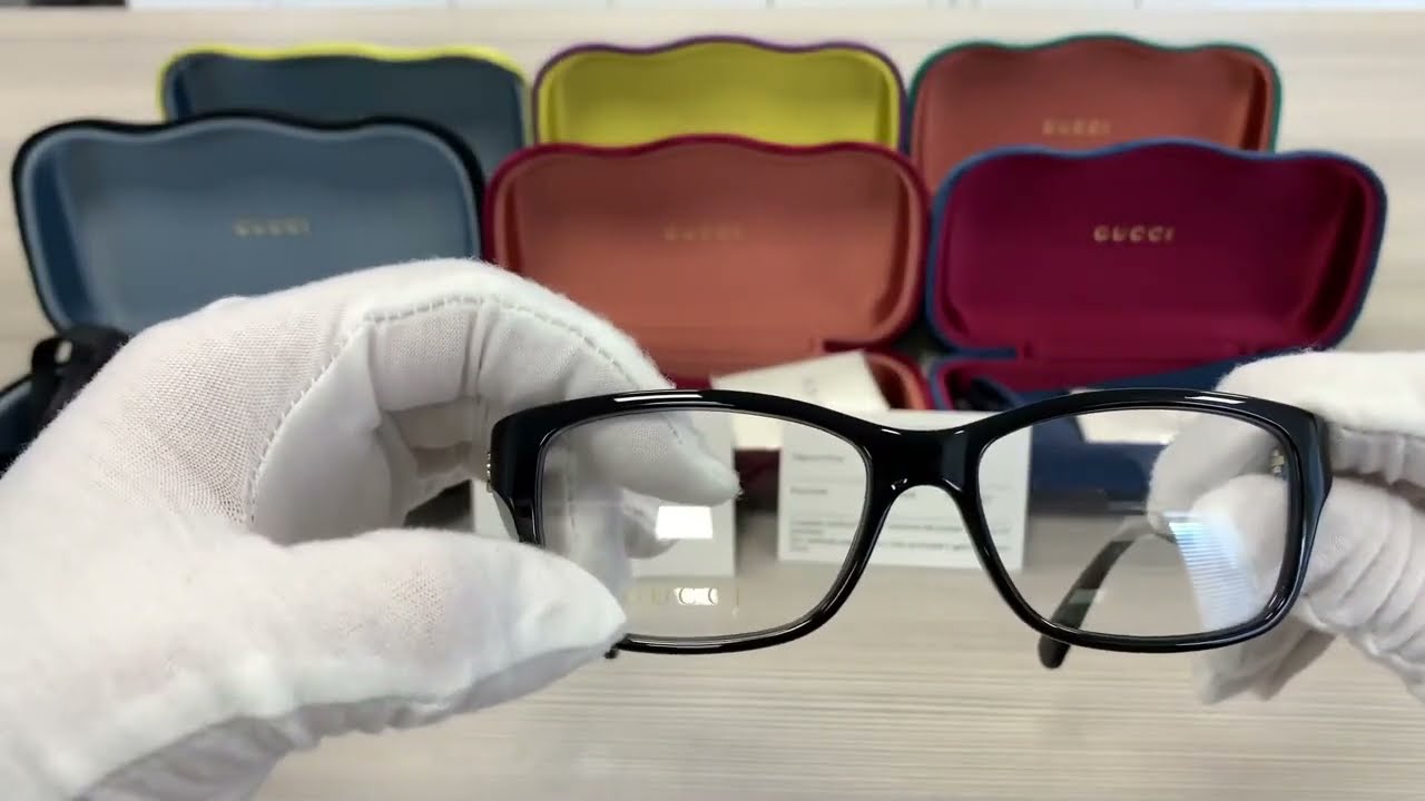 Gucci GG0716O 001 Black Eyeglasses