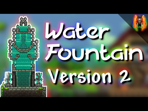 Steam Community :: Video :: Terraria How To | Water Fountain Build ...