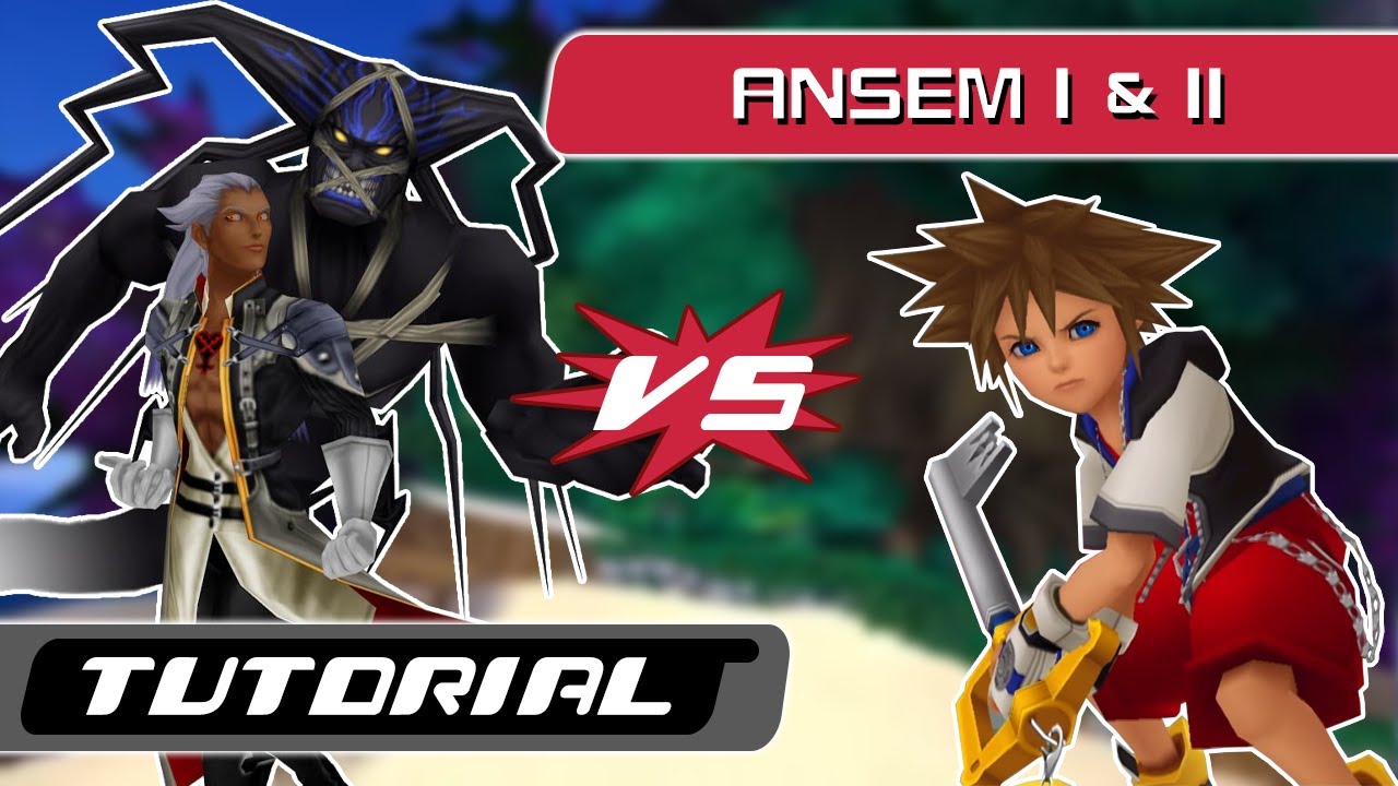 Kingdom Hearts: Ansem 1 & 2 Boss Tutorial