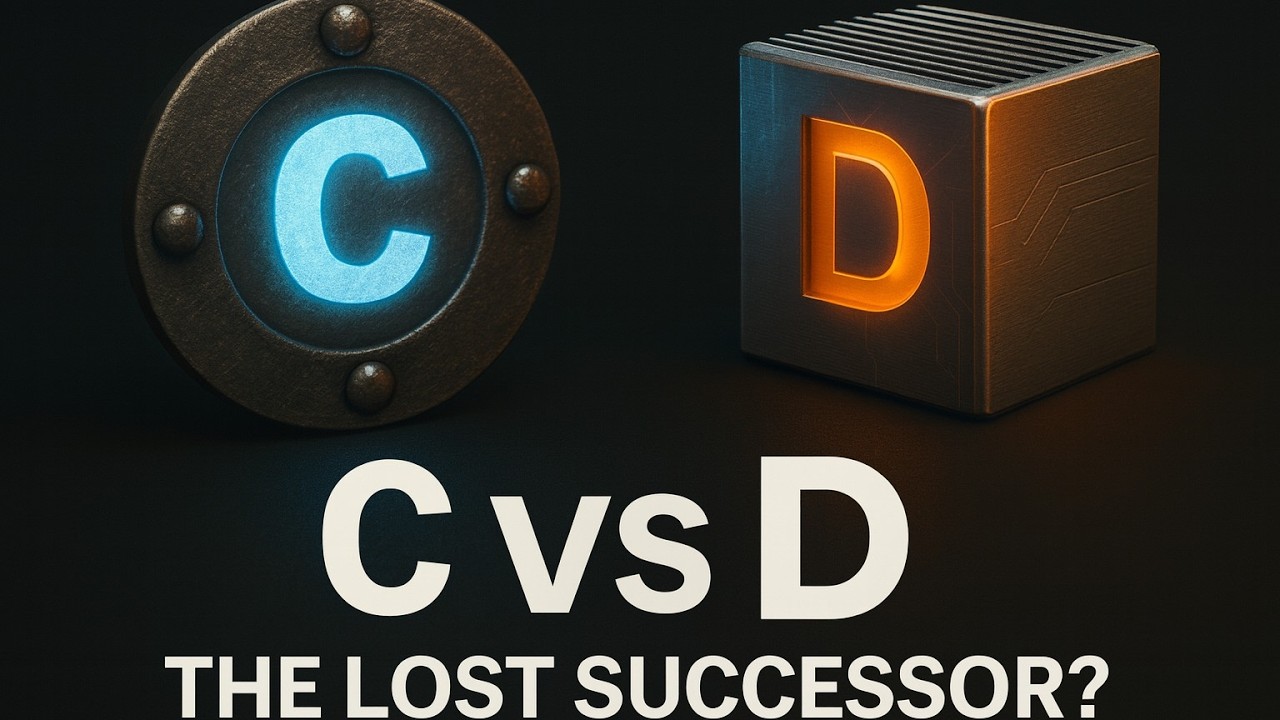 C vs D: The Lost Successor Programming Language to C in 2025?
