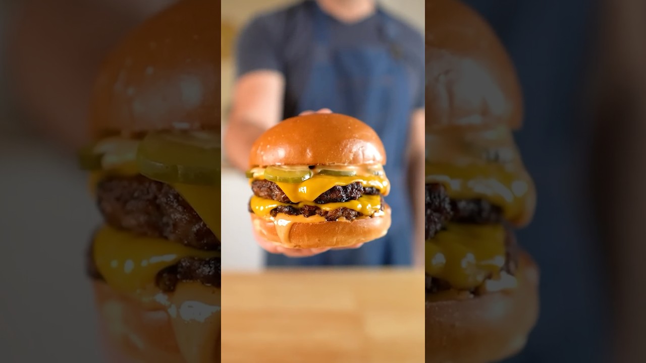 Vegan SMASH BURGERS!