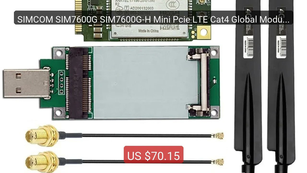SIMCOM SIM7600G SIM7600G-H Mini Pcie LTE Cat4 Global Module U... — Amazing Value 2026 | Must Have!