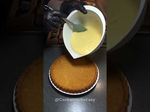 A rich and impossibly delicate French custard cake #shorts | CookAtHome