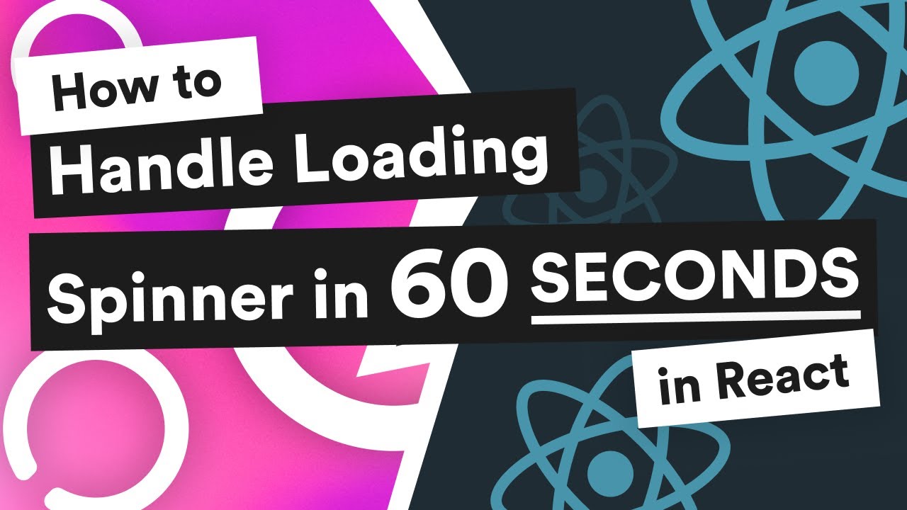 How to Handle a Loading Spinner in React - Loading Spinner While Fetching #shorts