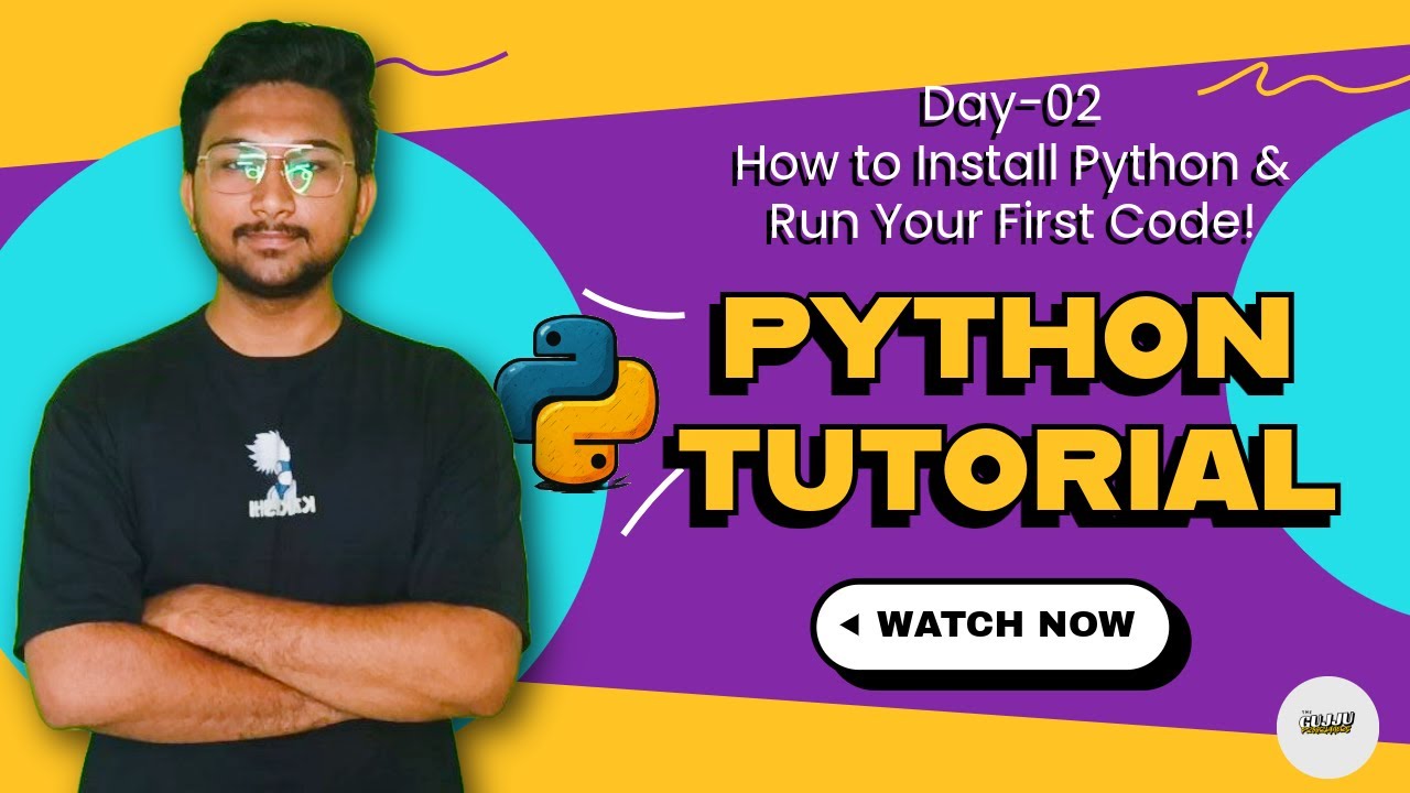 Day 02 - How to Install Python on Windows & Run First Program | Python Tutorial in Hindi 🇮🇳