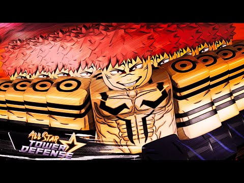 32x Sukuna 6Star CURSED even the SERVERS on All Star Tower Defense | Roblox