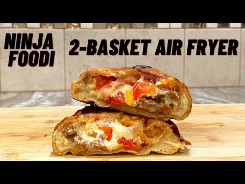 Ninja Foodi - DUAL ZONE AIR FRYER - CALZONES- CAN THEY BE DONE?