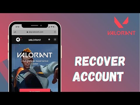 How to Recover Valorant Account || Riot Games