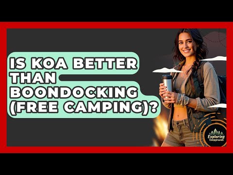 Is KOA Better Than Boondocking (free Camping)? - Exploring Campgrounds