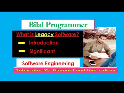 What is Legacy software (old software) |SE| in Urdu/Hindi tutorial 13