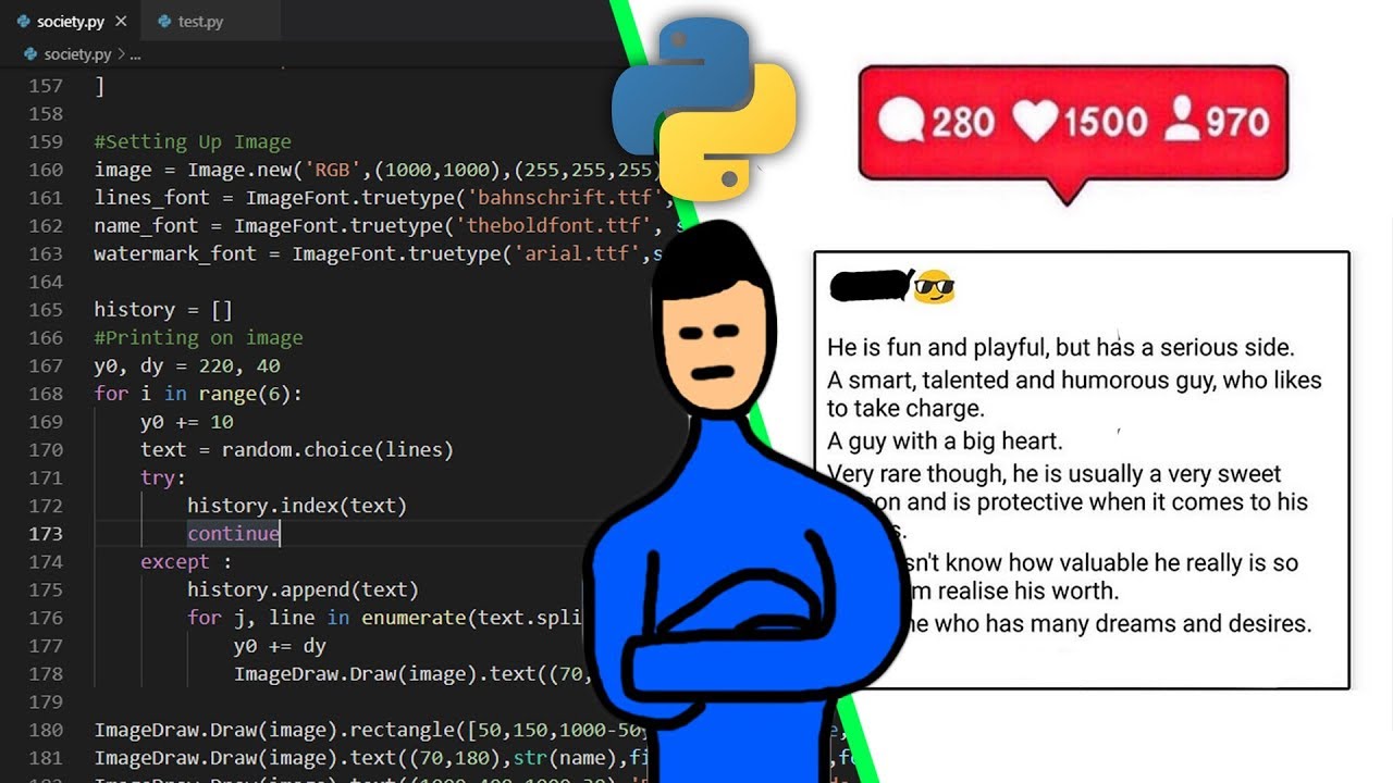Name Fact Generator In Python | How to Fool People With A Python Script