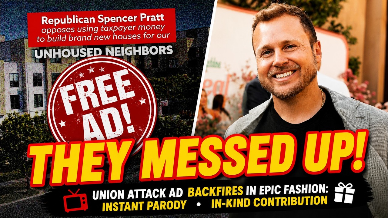 LA IS BURNING: How the Unions Accidentally Just Handed Spencer Pratt the Keys to the City!
