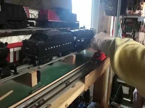 My grandfather's Sears Roebuck Marx train set from 1945