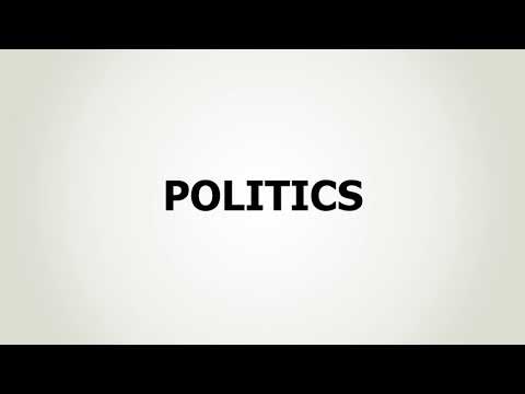 How to Pronounce Politics