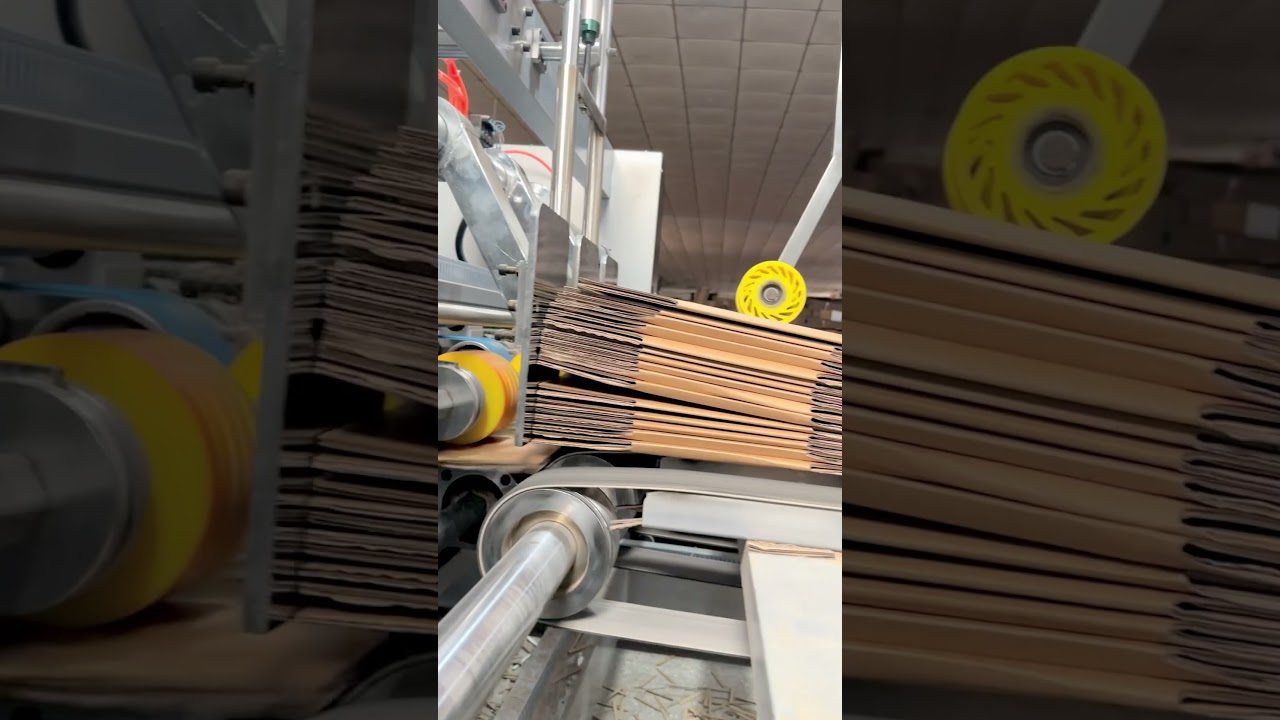 Manufacturing Process of Corrugated Cartons at ForestPackage