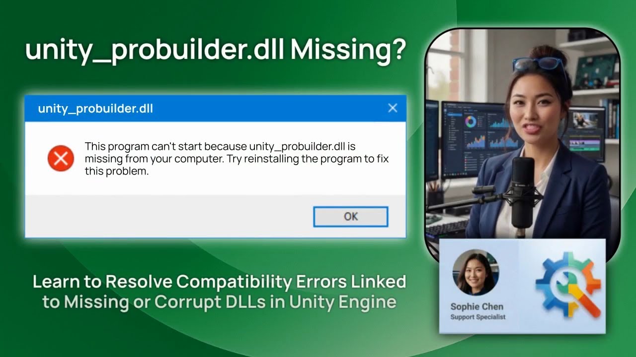unity_probuilder.dll Missing? Fix Unity Errors!