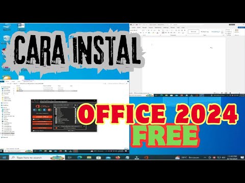 Cara Instal microsoft Office 2024 GRATIS ‼FULL VERSION FREE
