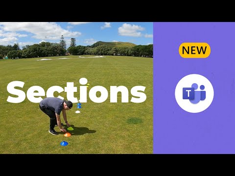 Organise NEW Microsoft Teams chats and channels with sections