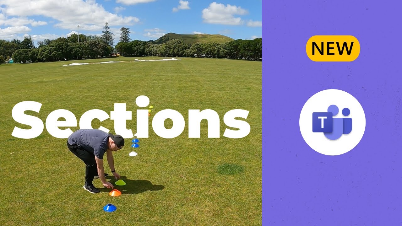 Organise NEW Microsoft Teams chats and channels with sections