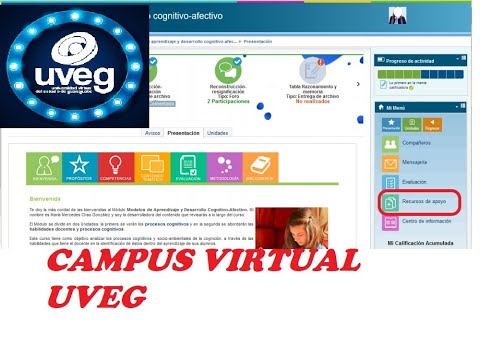 ¿Como es el campus virtual de la UVEG?