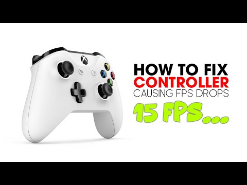 How to fix a bluetooth controller causing FPS lag in Games on PC. (Xbox Controller)