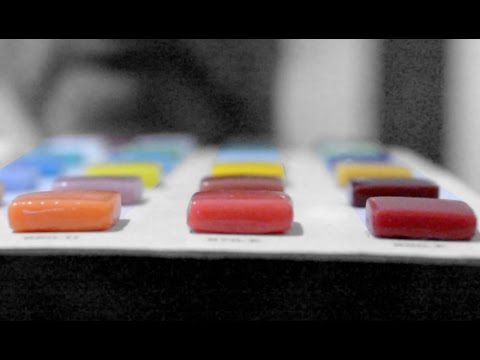 Glass mosaic types for mosaic art