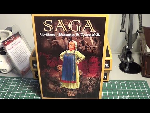 Review: Gripping Beast SAGA Civilians Peasants and Townfolk
