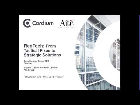 RegTech: From Tactical Fixes to Strategic Solutions