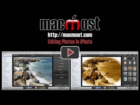 Editing Photos In iPhoto (#945)