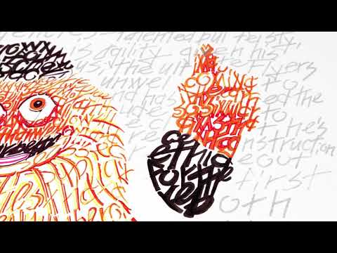 Gritty Word Art - A detail video of his origin story