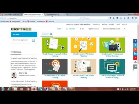 Oracle Fusion Financials Training - Buy Self Paced Videos