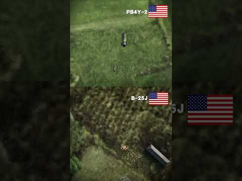 US Bomber B-25J Mitchell vs. PB4Y-2 Privateer Flying Boat #warthunder