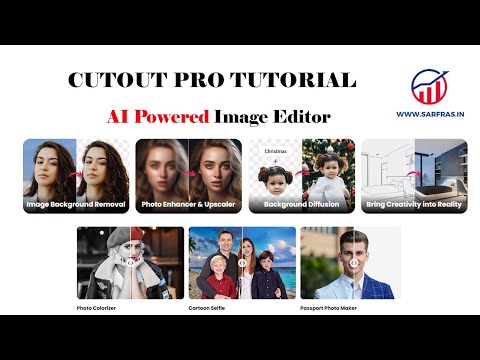 Cutout Pro AI Image Editing Tool Tutorial Step by Step
