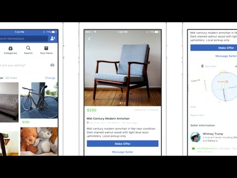 Facebook launches Craigslist-style "Marketplace"
