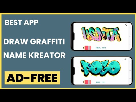 Best Draw Graffiti Name Creator App for Android