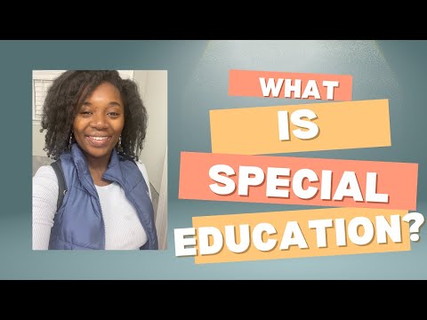 What is special education?