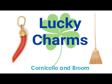 The Lucky Tattoo Meanings of the Cornicello and the Broom