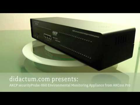 Data Center Monitoring with securityProbeX60 Rack Monitoring System