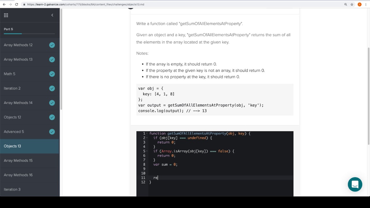 Module 1 - Objects 13